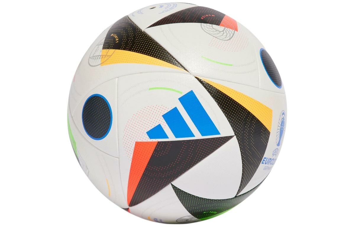 Футбольный мяч унисекс Adidas Размер 5 Белый/Черный/Синий, S EU