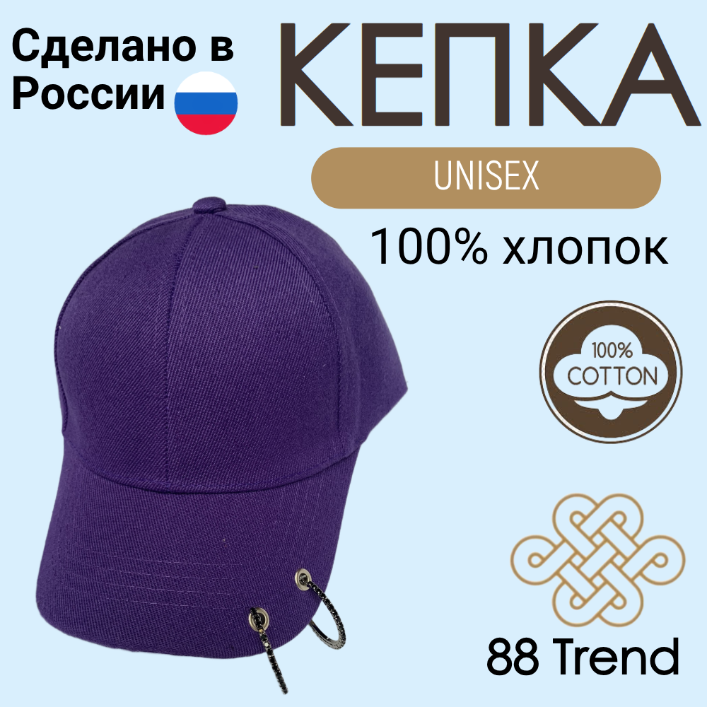 Кепка Базовая коллекция для мужчин и женщин