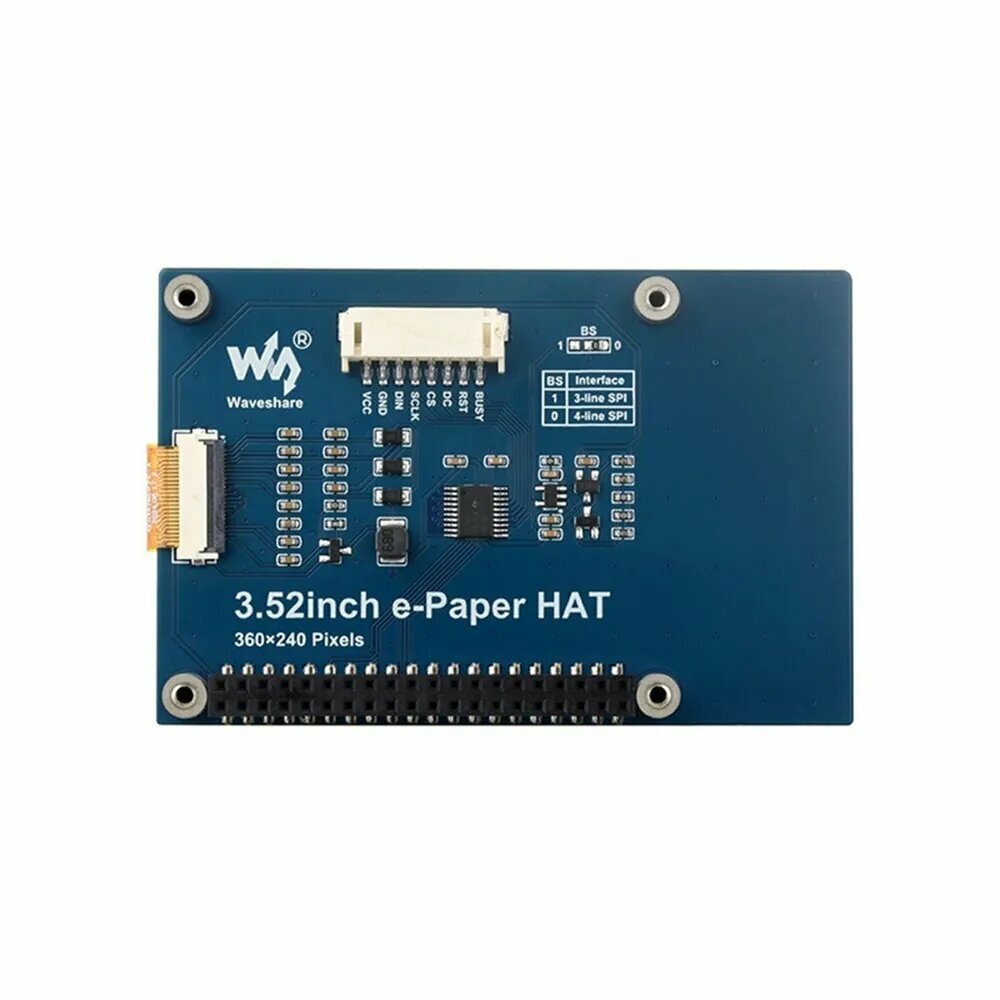 Модуль дисплея Waveshare EInk 352 дюйма — фото 1