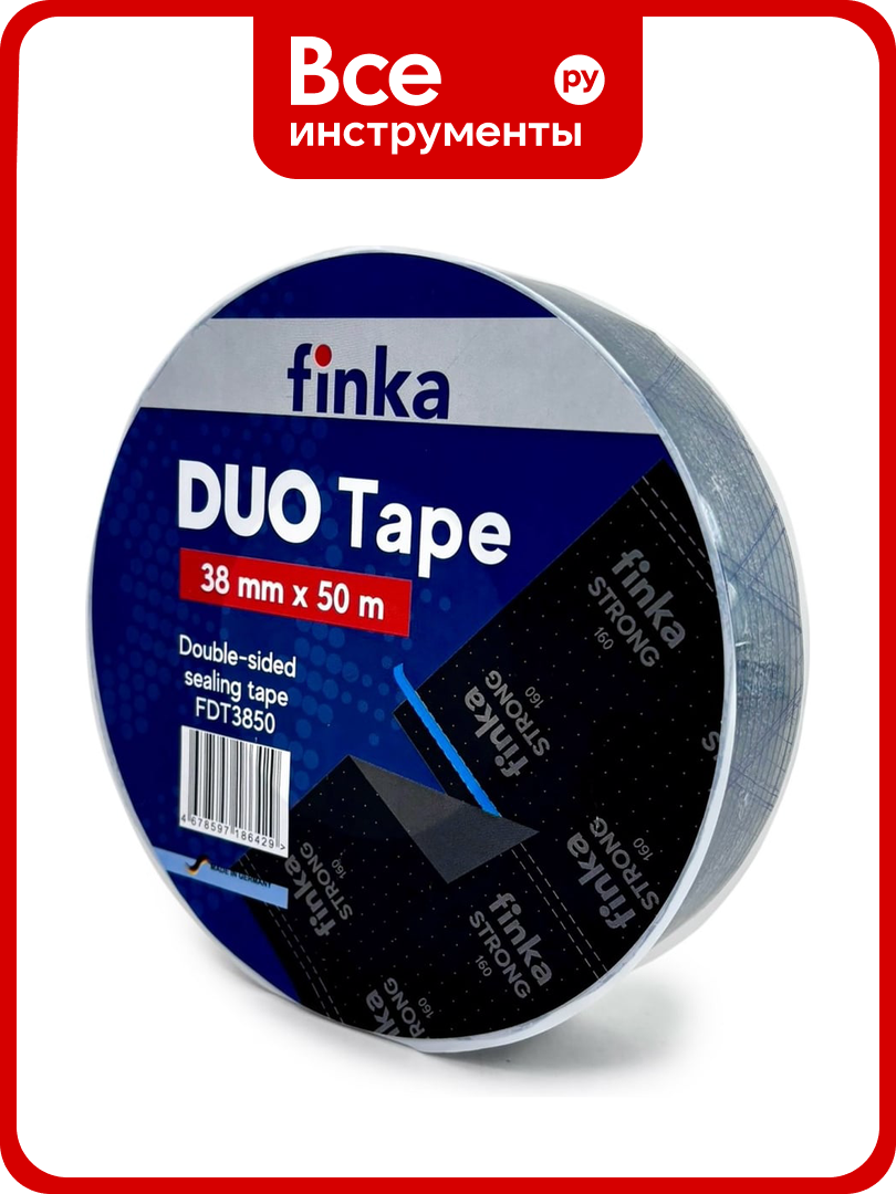 Клейкая лента Finka DUO Tape 38mmx50m FDT3850