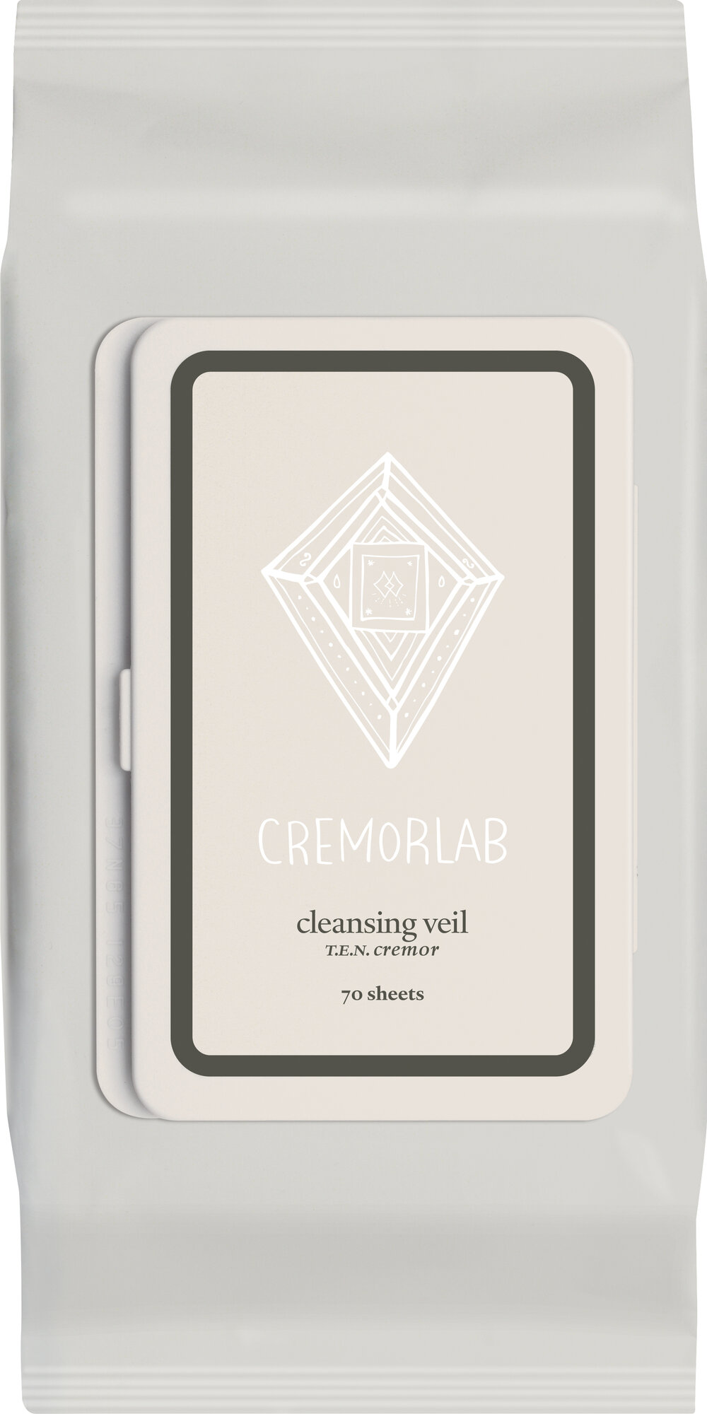 Cremorlab Салфетки для снятия макияжа 70шт (70 шт.) Cleansing Veil 70 30ml