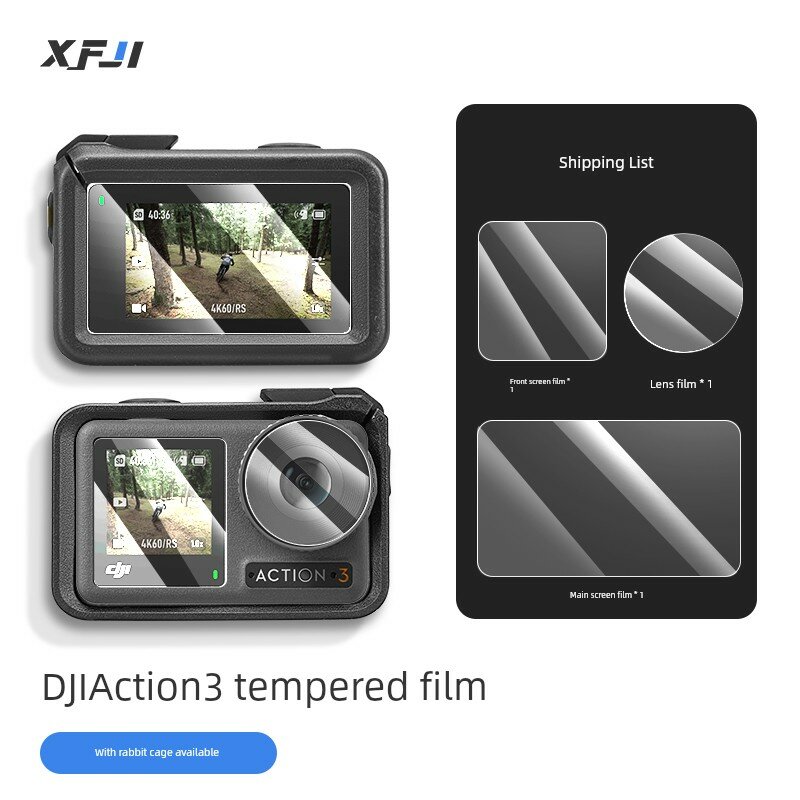 Подходит для косметички DJI Action5Pro/4/3, портативного защитного кейса для спортивной камеры, сумки для аксессуаров.