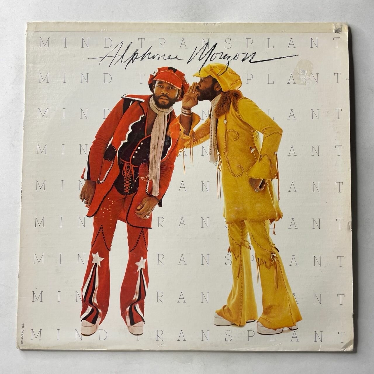 Винтажная виниловая пластинка LP Alphonse Mouzon Mind Transplant (США 1975) Blue Note