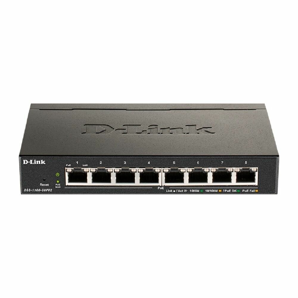Коммутатор D-Link DGS-1100-08PV2