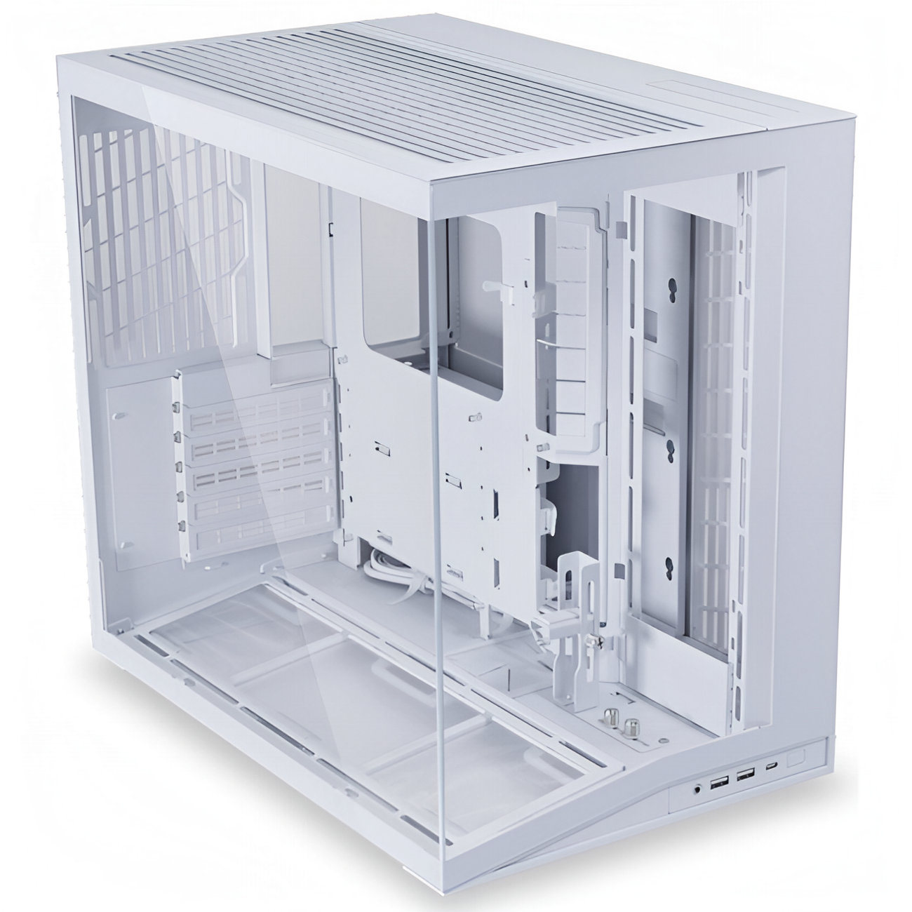 Корпус Midi-Tower Lian Li O11 Dynamic Mini V2 TG White (G99. O11DMIV2W. R0)