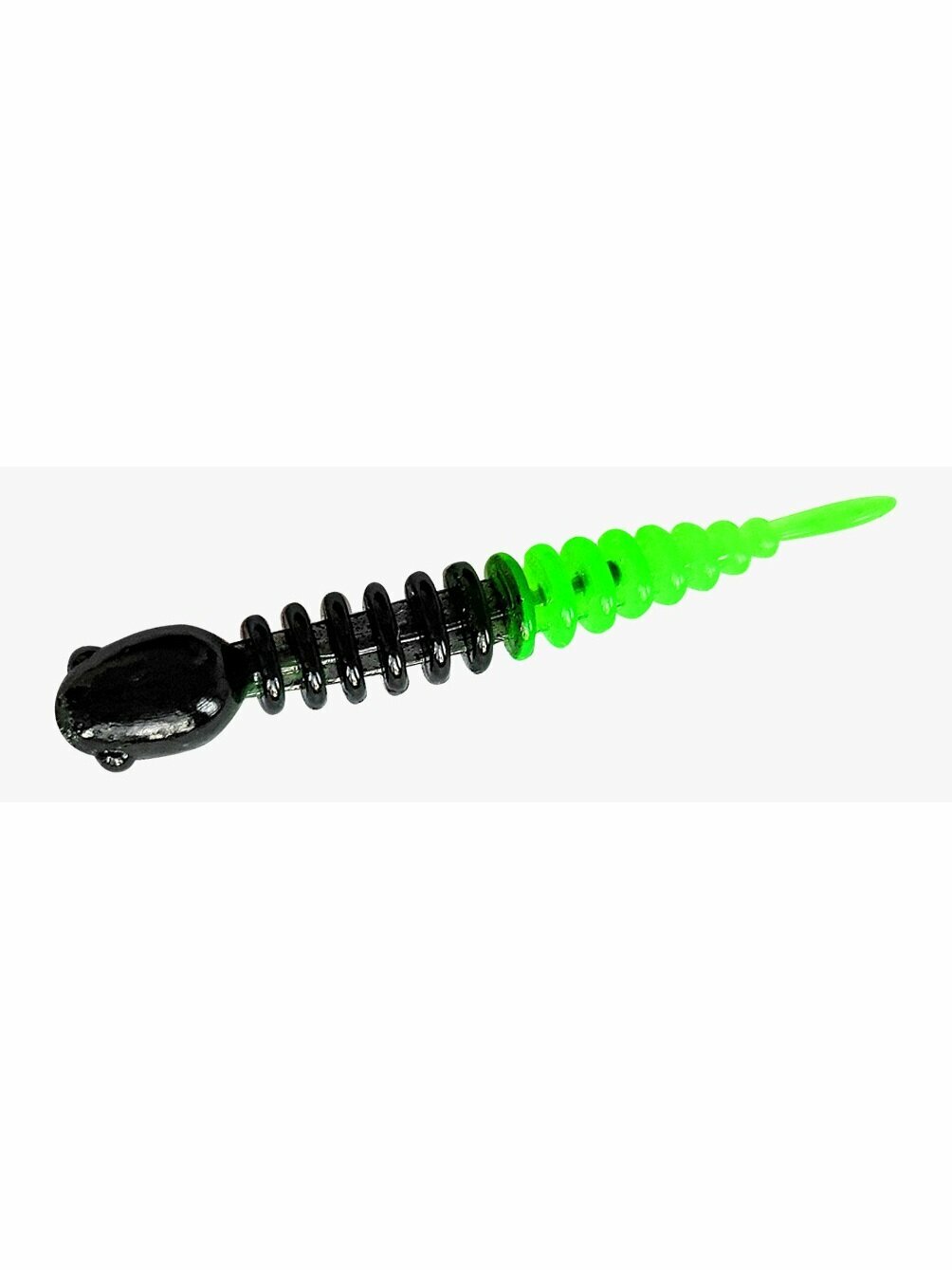 Силиконовая приманкаTROUT BAIT в банке, CHUB 50, СЫР, COL. 20 (Black-Green)