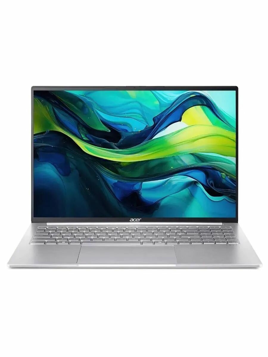 Acer NX. D3UCD.002 Ноутбук 16", Intel Core Ultra 5 115U, RAM 16 ГБ, SSD 512 ГБ, Intel Graphics, (NX. D3UCD.002)