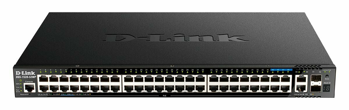 Коммутатор D-Link DGS-1520-52MP/A2A