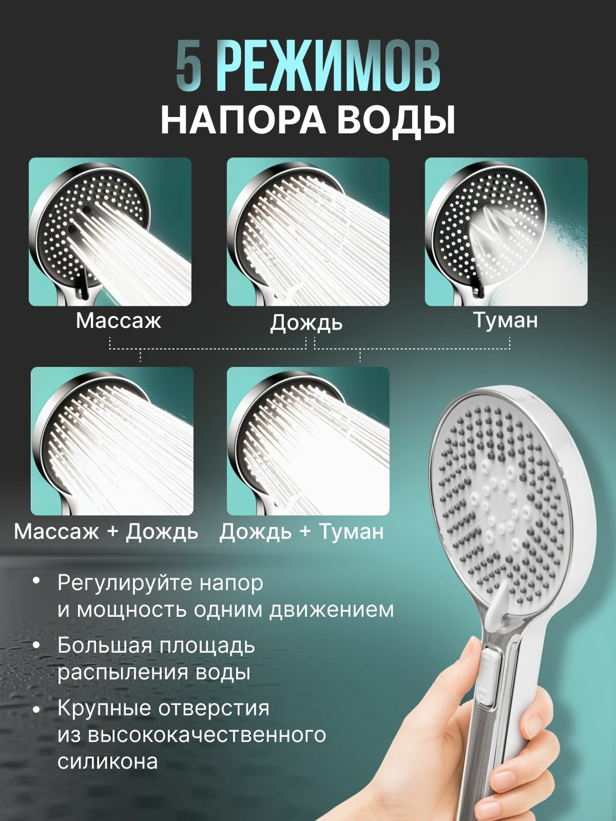 Лейка для душа — фото 1