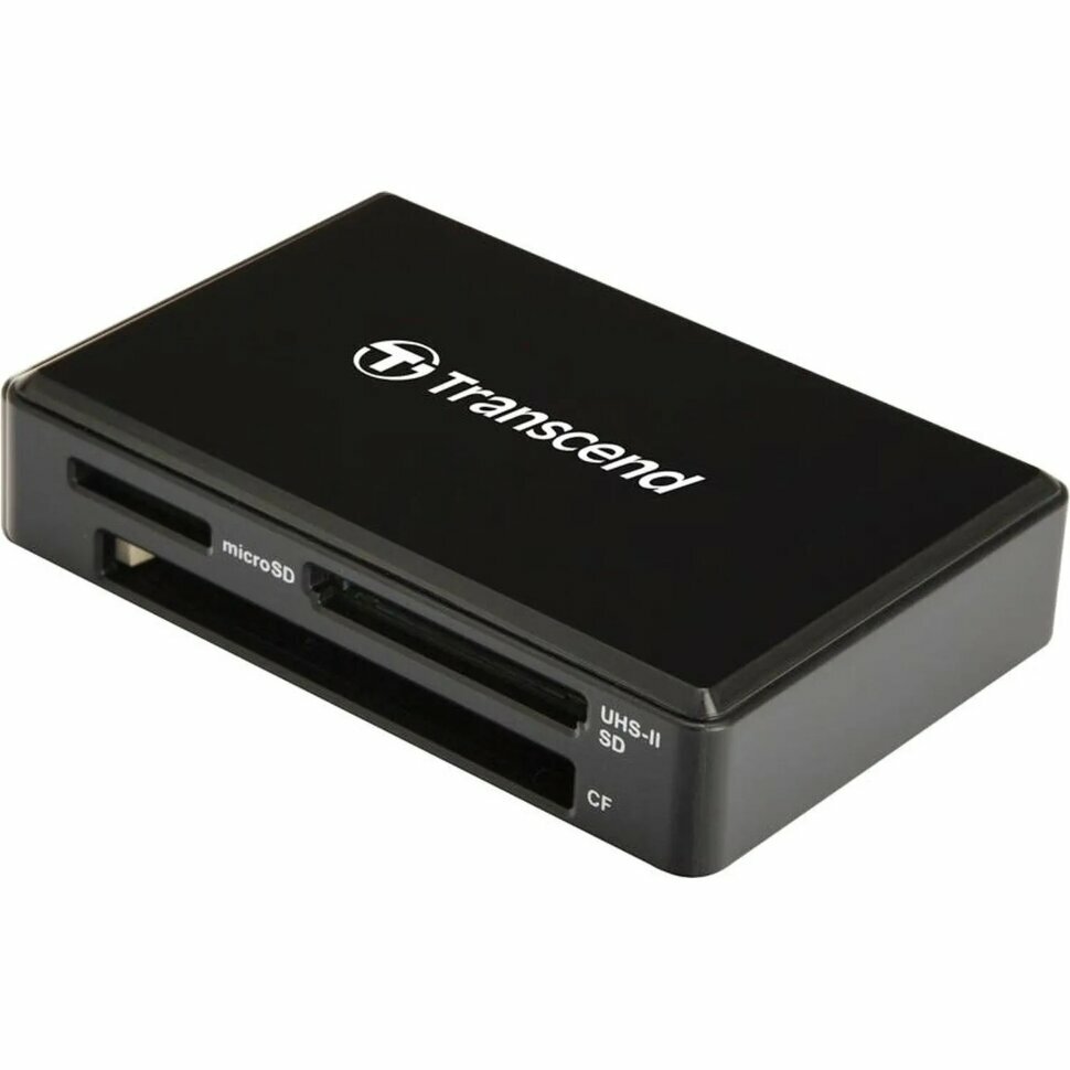 Картридер Transcend TS-RDF9K2 USB 3.1 RDF9 для карт пам. SD/microSD/CF/MSXC, 2262682