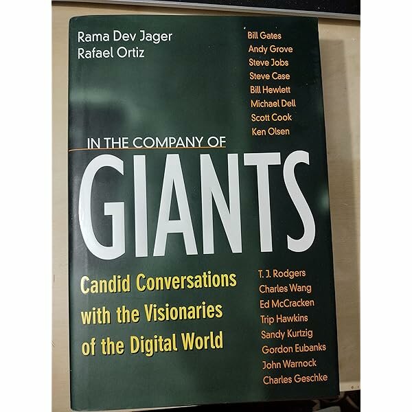 In the Company of Giants: Candid Conversations With the Visionaries of the Digital World，Reprinted paperback book