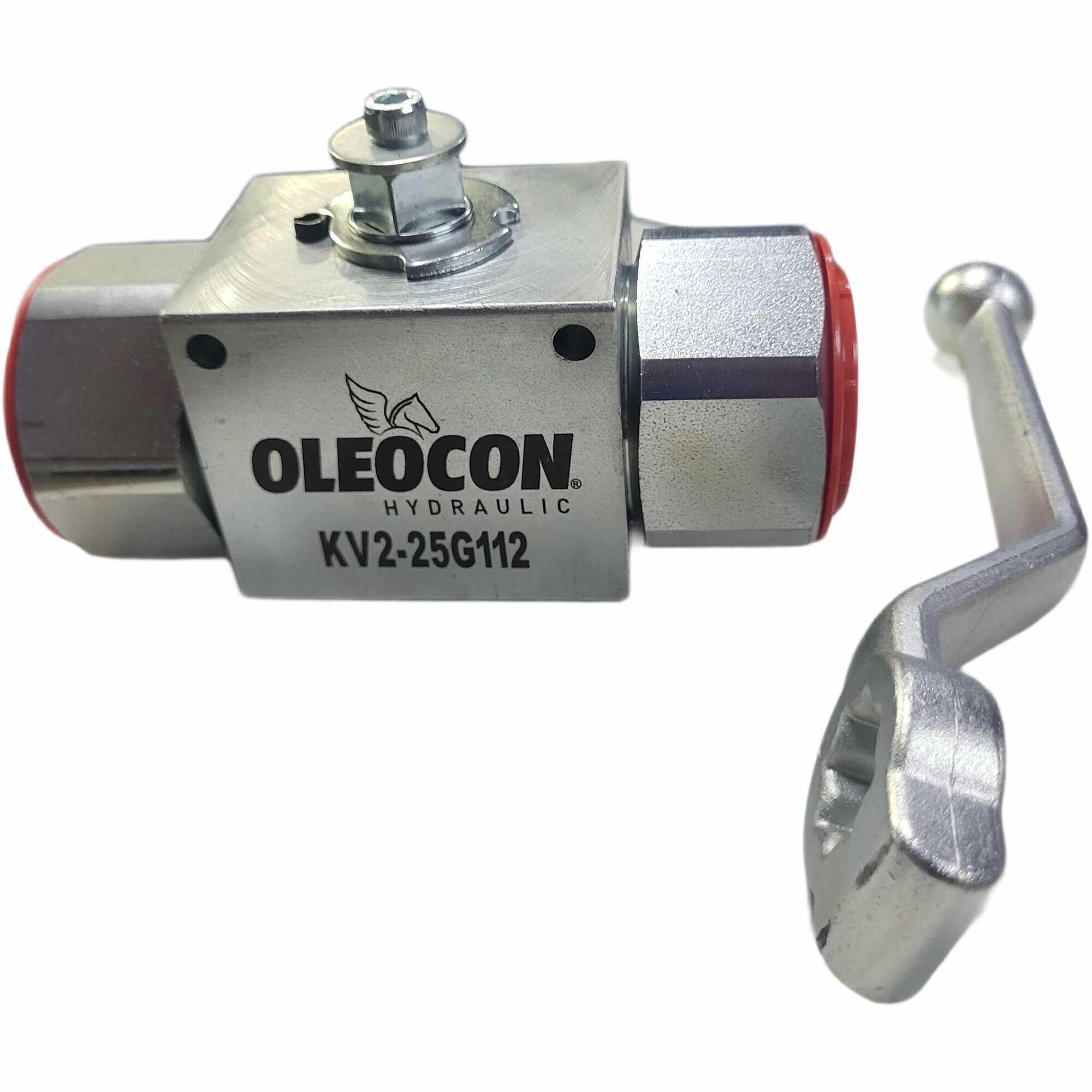 Кран гидравлический шаровый двухходовой 1-1/2" (Турция) 350 бар, DN 25 мм