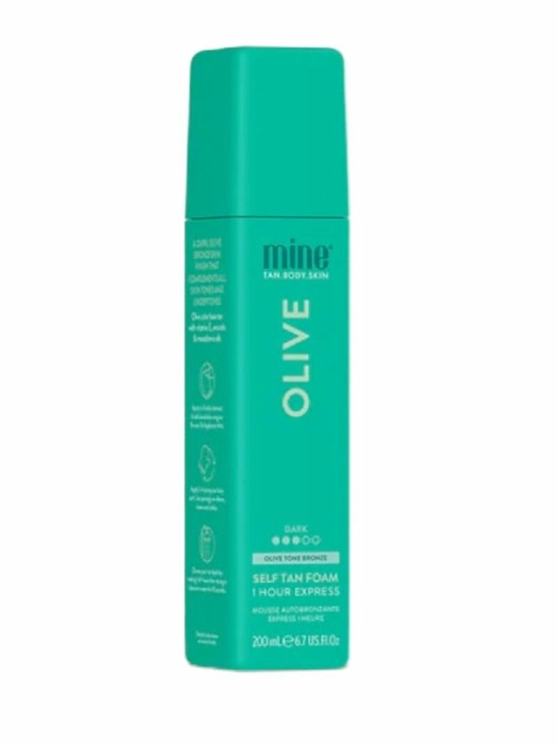 MineTan / Мусс-автозагар для моментального загара Olive Self Tan Foam 200 мл
