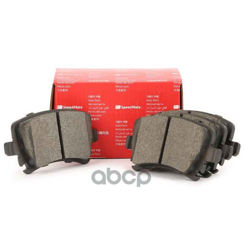 Колодки зад. VW Golf VI, Caddy (III)/SKODA Octavia (1Z3), Superb (3T4)/A3 (8P1) SpeedMate арт. SMBP362
