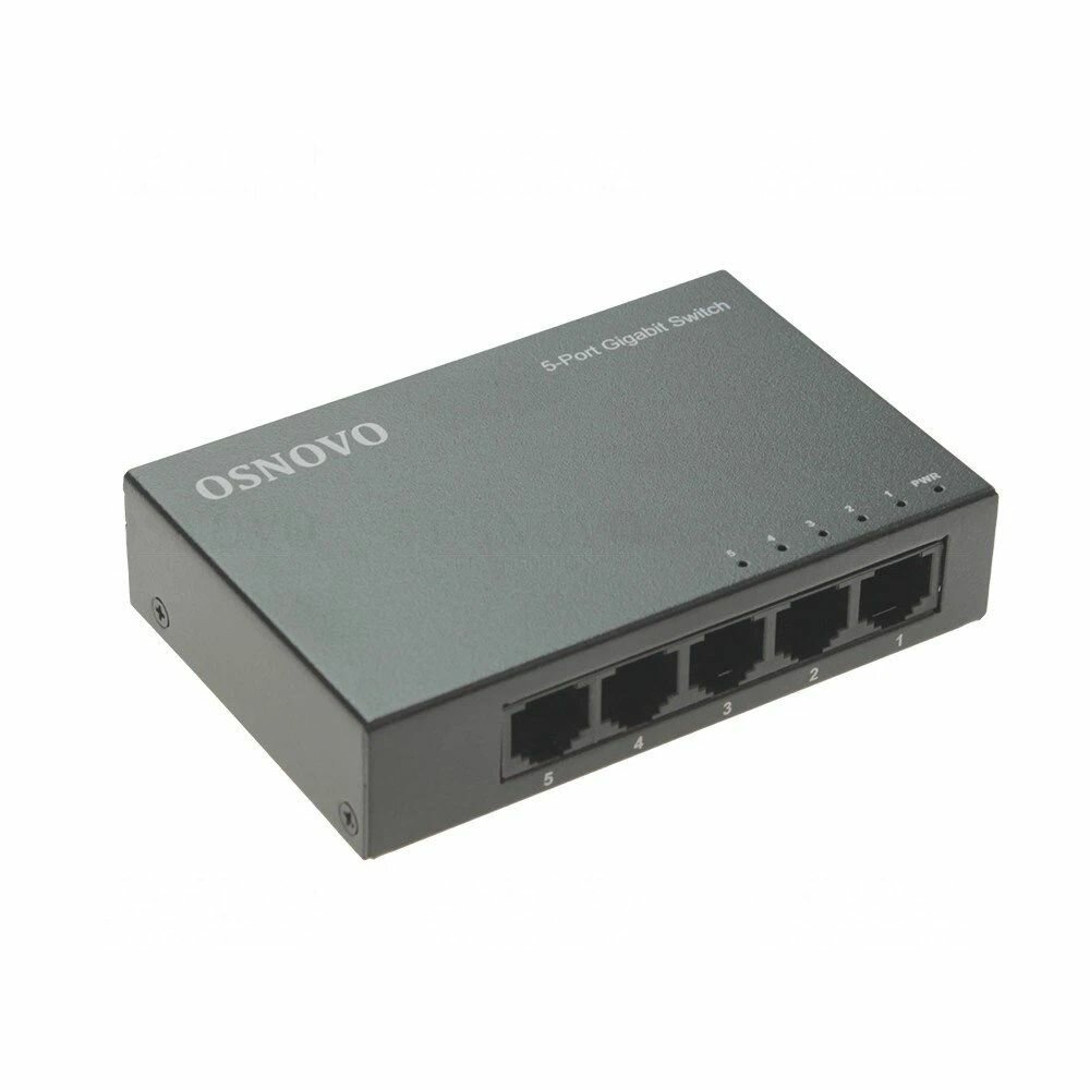 Коммутатор без POE OSNOVO SW-5G