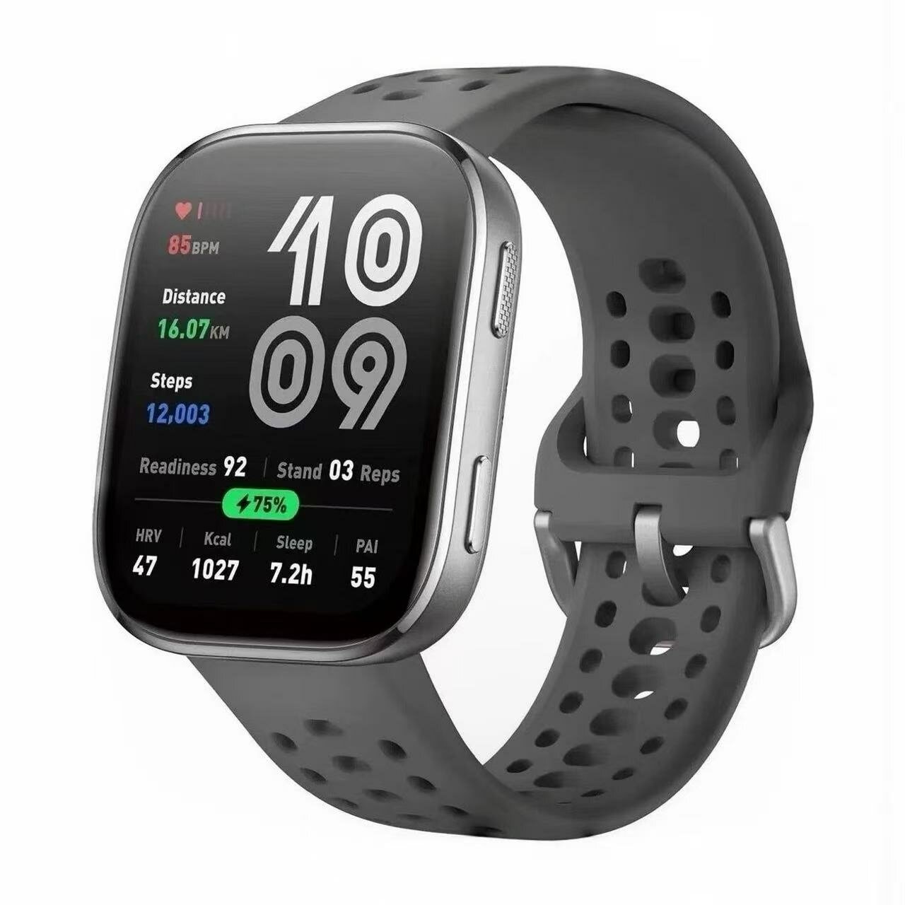 Умные часы Amazfit Bip 6 (международная версия), 1,97", пульс, сон, фитнес, серый