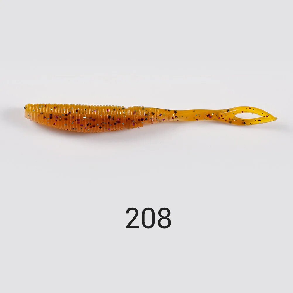 Мягкая приманка NOEBY Split Tail, Оранжевый, NW208