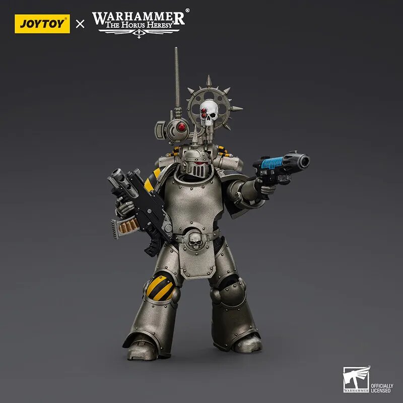 Коллекционная фигурка JOYTOY Warhammer 30K Iron Warriors MK III, Цвет: IW-MK3-NV