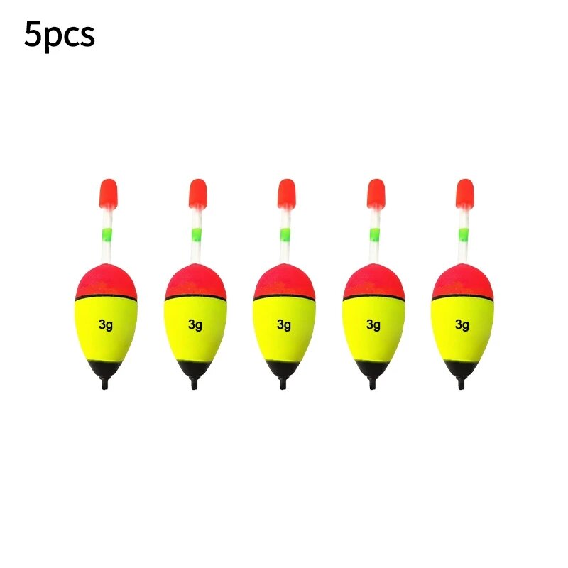 5 шт. поплавков для рыбалки из ЭВА 2-60 г 3g 5pcs A