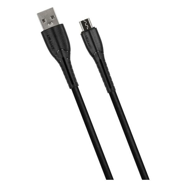 Кабель для смартфона, телефона Usams U35 USB-A/microUSB, Black (УТ000019992)