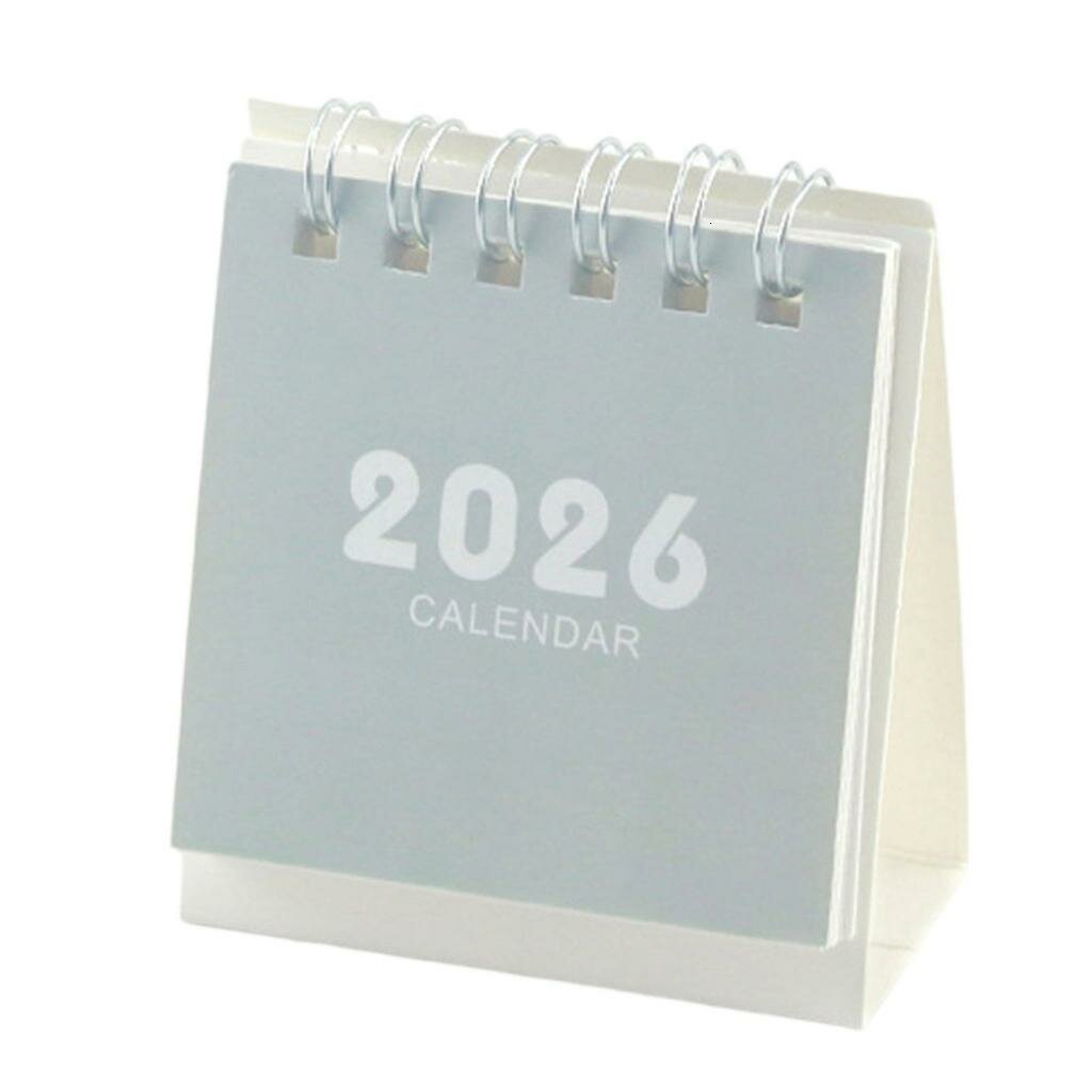 Настольный календарь на 2026 год, Серый