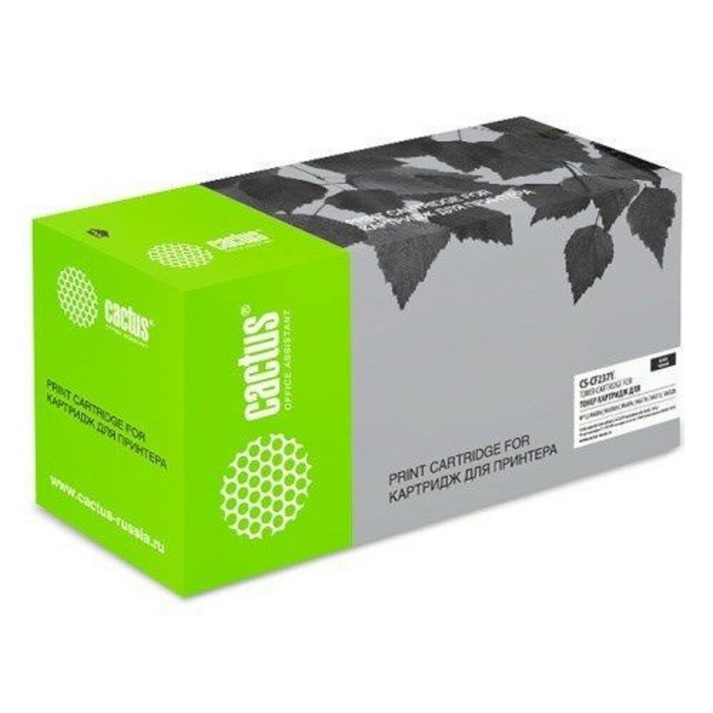 Картридж CACTUS CS-CF237Y, Черный