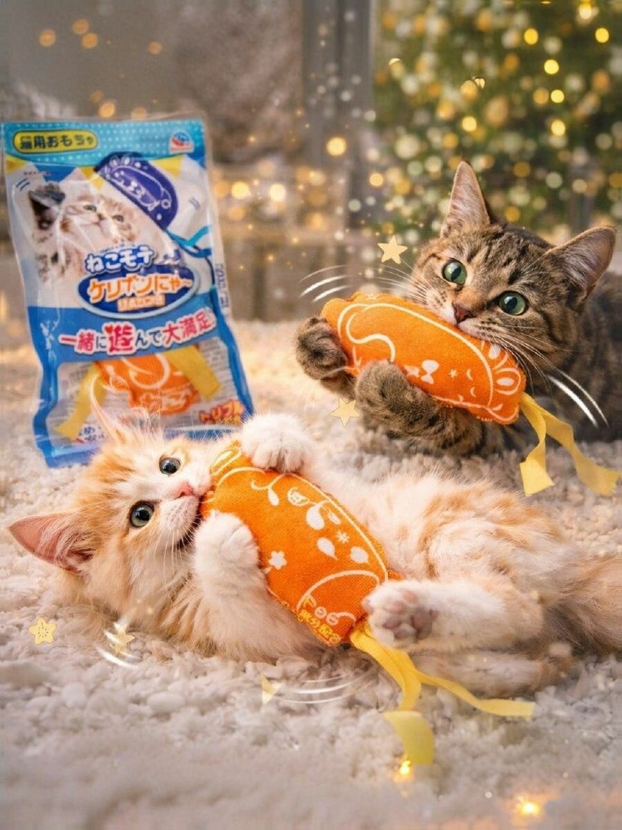 Мягкая игрушка для кошек Japan Premium Pet из Японии с мататаби