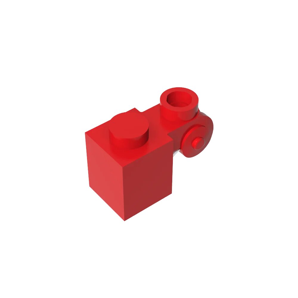 Конструктор Gobricks GDS-M150, кирпич 1x1, специальный, с отверстием для шпильки, совместимый с Lego 20310, для сборки