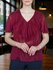 Топ Galar Базовая коллекция, размер 52, бордо