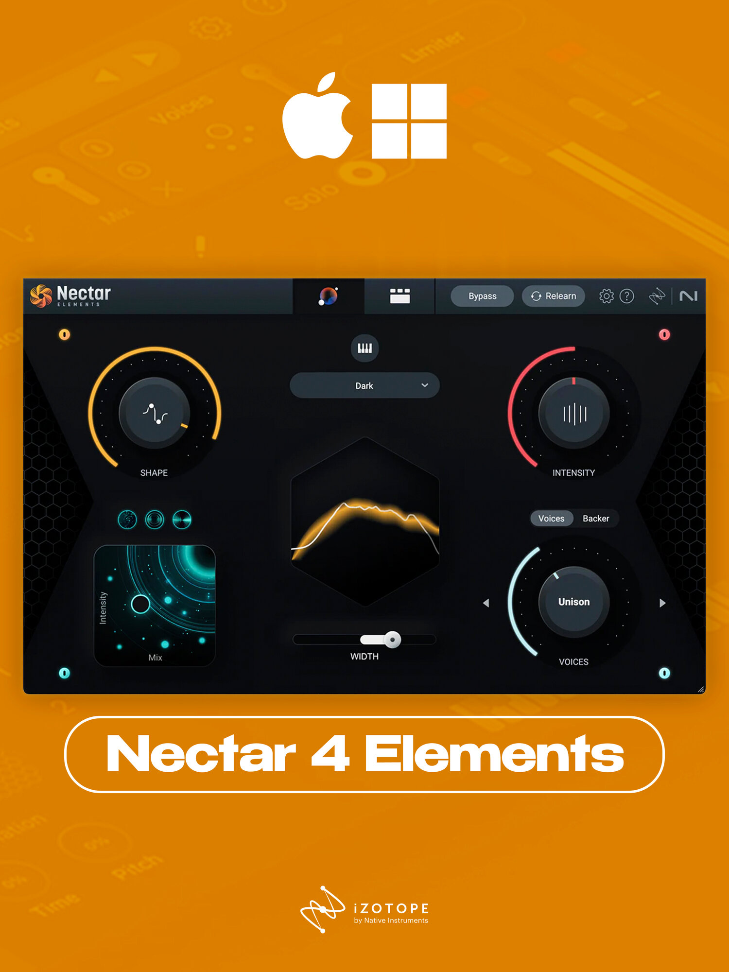 IZotope Nectar 4 Elements (лицензионный ключ) для macOS & Windows