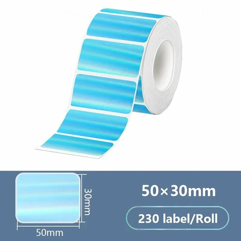 Phomemo M110/M200/M120/M220 P50 Термическая наклейка , 50x30mm-230pcs Лазерный цвет