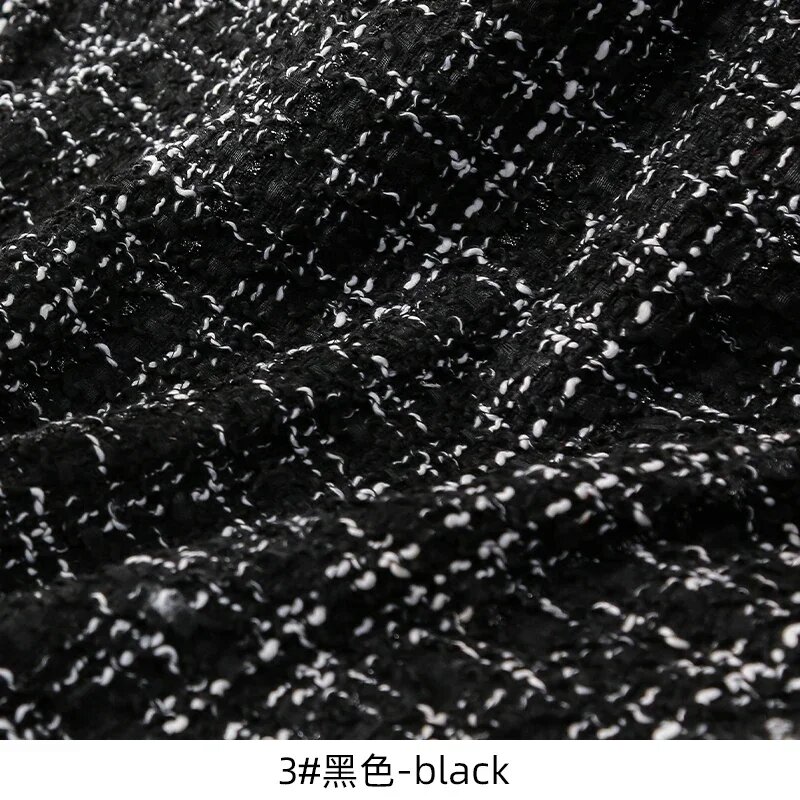 Розовая твидовая ткань JIHONG TEXTILE 3 метра Черный, 270cmx150cm(3yards), 3 black