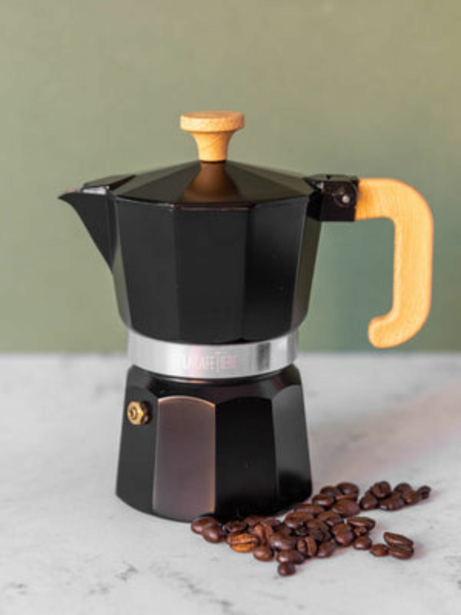 Kitchen Craft Кофеварка гейзерная для приготовления эспрессо на 3 чашки 150 мл, La Cafetire Venice