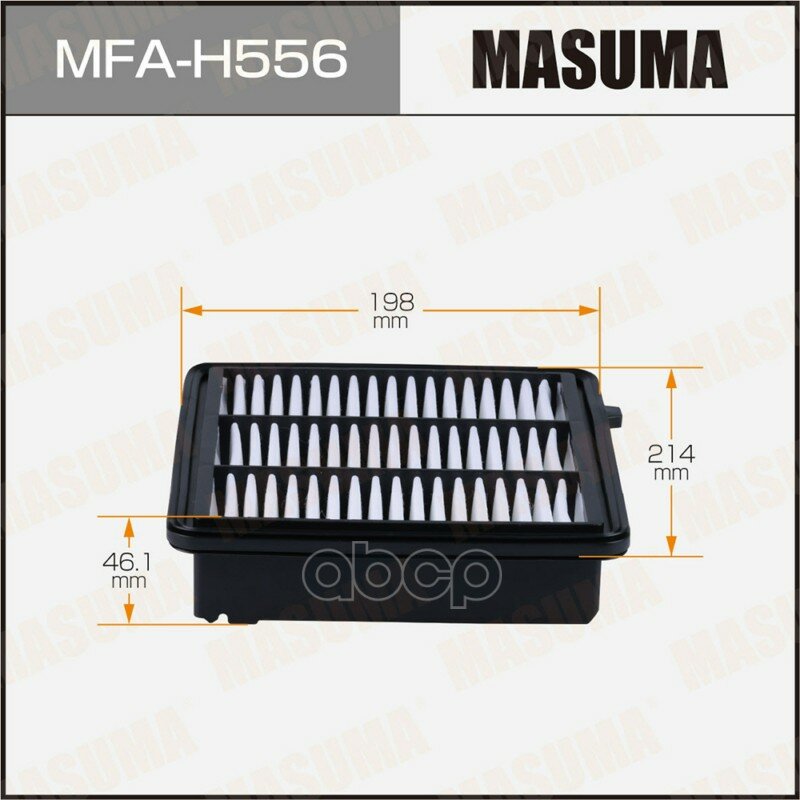 Фильтр воздушный Masuma арт. MFA-H556