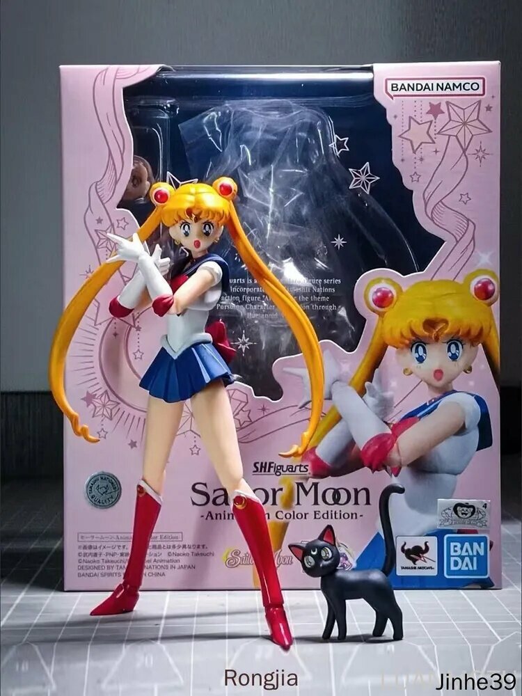 Экшн фигурка Bandai S.H.FIGUARTS Красотка-хранительница Сейлор Мун, Sailor Moon, SHF 14cm
