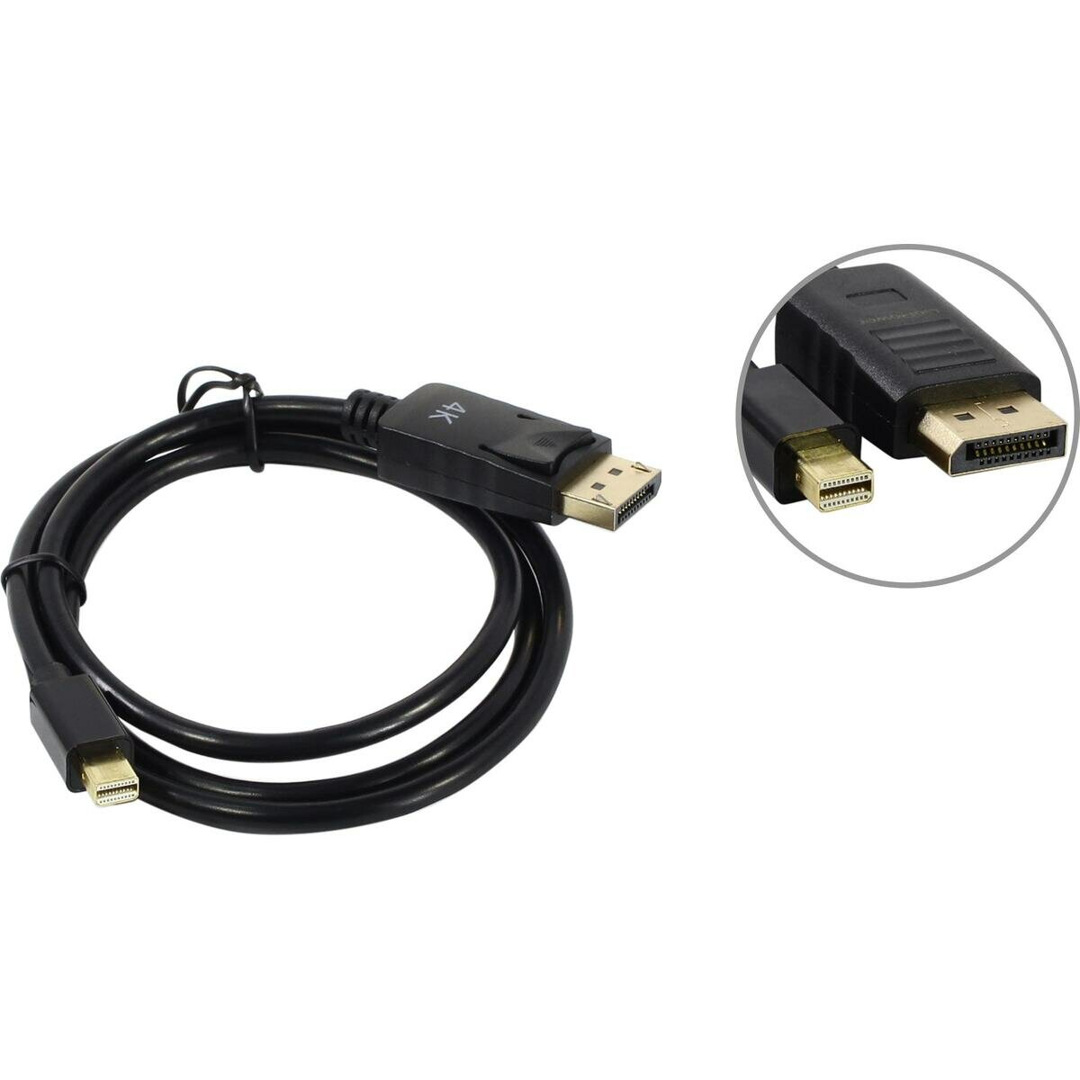 GoPower 00-00032063 Кабель miniDisplayPort (M) - DisplayPort(M) 1м