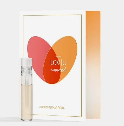 AVON Вода парфюмерная Набор мини-версий Lov U Connectedl для нее, 2 шт по 0.6 мл 1.21 мл