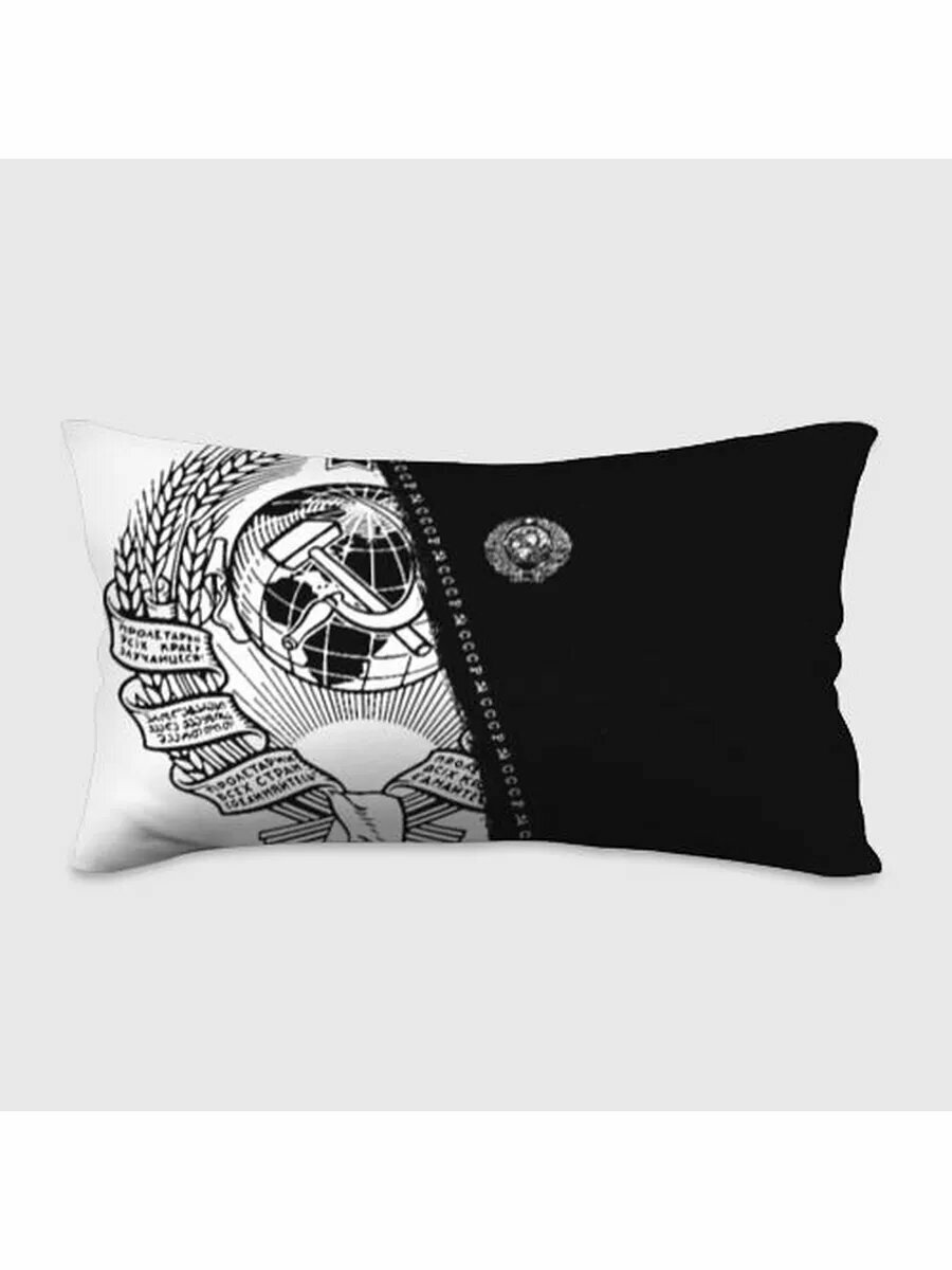 СССР white-black Подушка