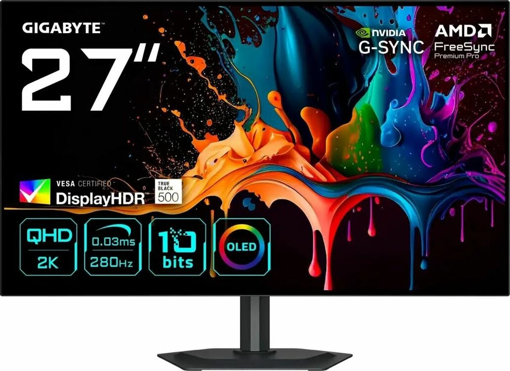 Монитор Gigabyte 27" MO27Q28G черный