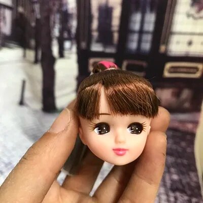 Оригинальные кукольные головы для Ликка Золотой
