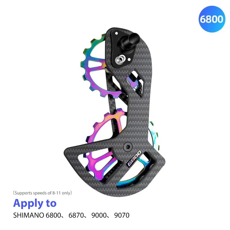 Керамический подшипник для ролика Shimano 105 5800 UT 6800 R7000 R8000 из углеродного волокна 6800