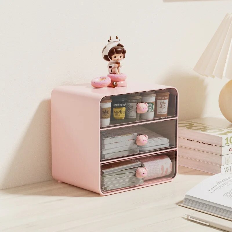 Настольный органайзер Ins Pink large-sized