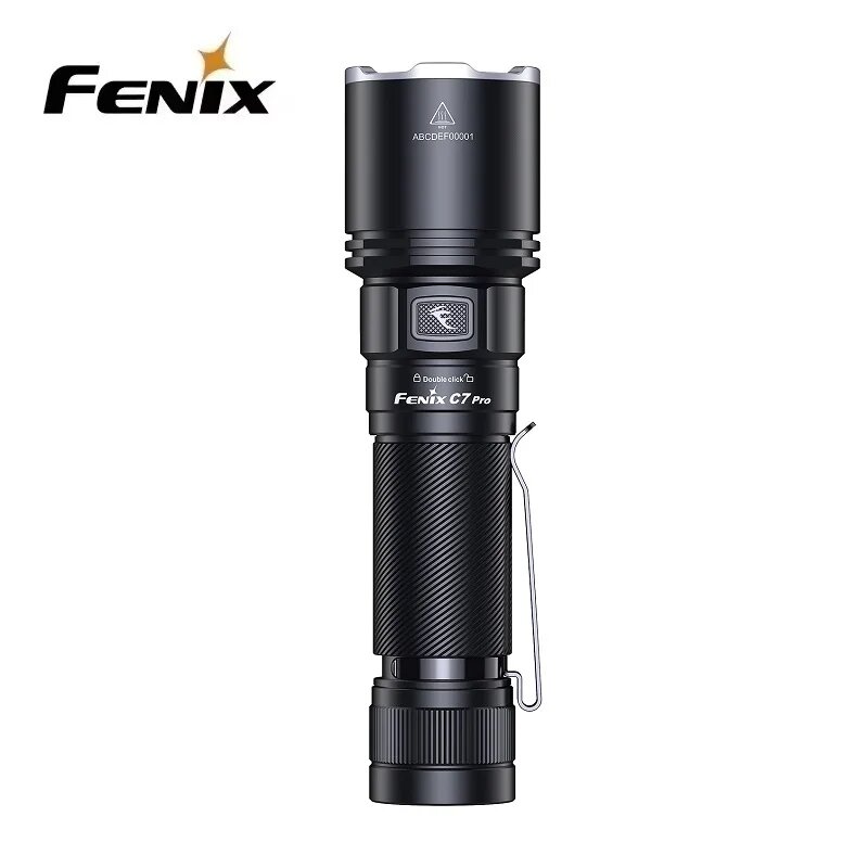 Мощный универсальный светодиодный фонарь Fenix C7 Pro 4600 люмен с аккумулятором 21700 емкостью 5000 мАч