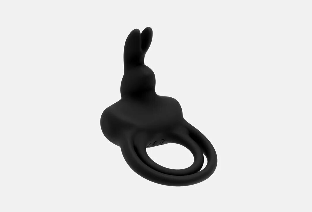 Happy Rabbit Cock Ring black Виброкольцо 1 шт