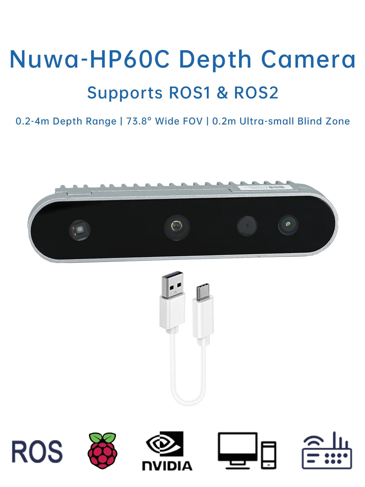 3D-сканер глубины WitMotion NuWa-HP60C 0.2-4м Nuwa-HP60C