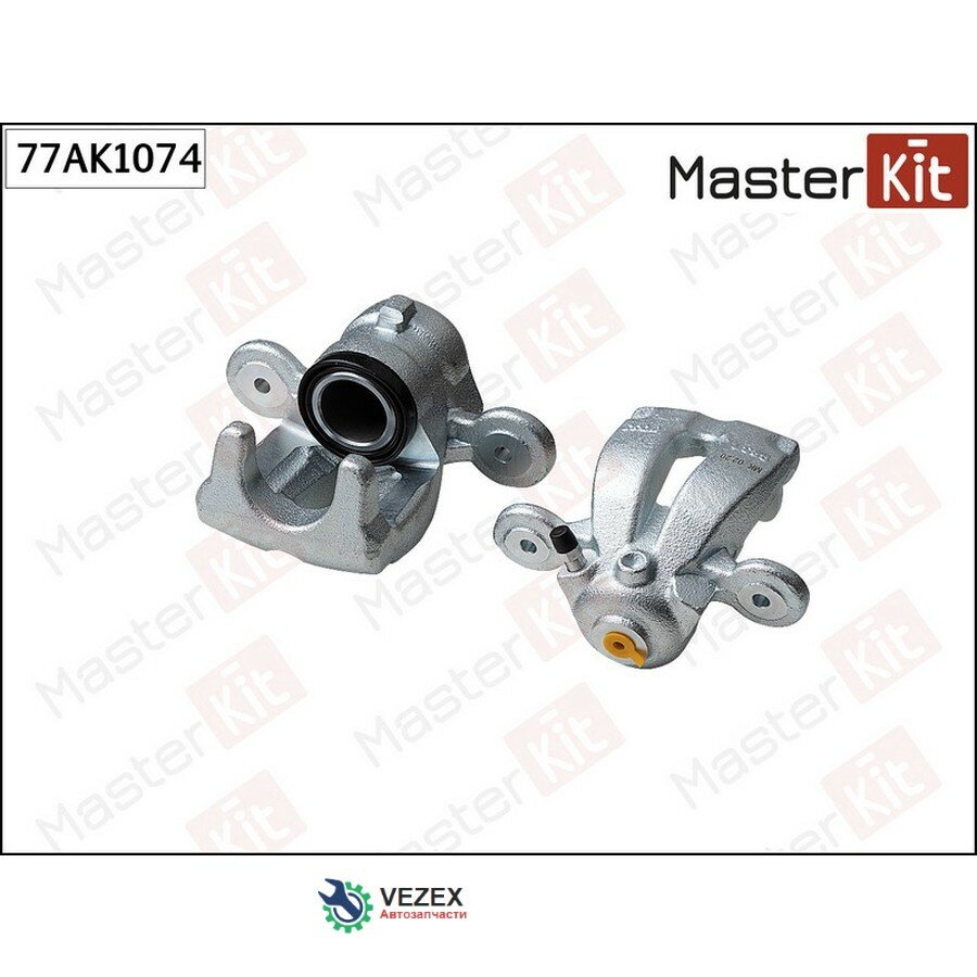 MASTERKIT 77AK1074 Суппорт тормозной задний левый BMW 1 (E81, 87) 2003-2013, 3 (E90) 2004-2012 77AK1074