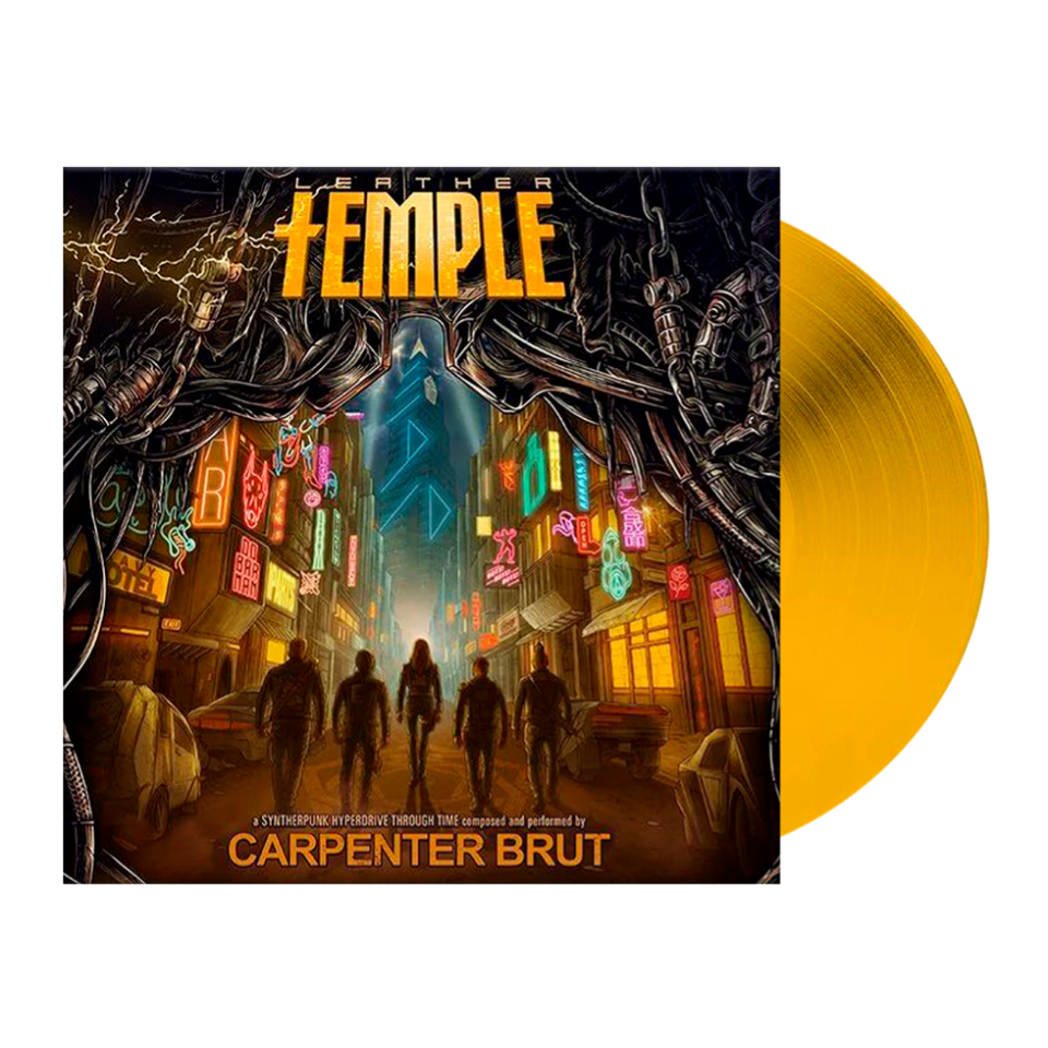 Виниловая пластинка Carpenter Brut - Leather Temple (Yellow)