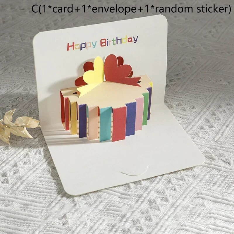 3D-открытка с объемным эффектом Card envelope C