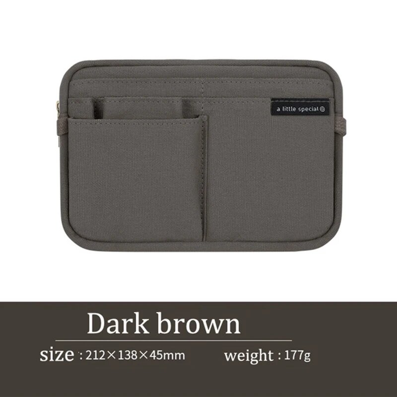 Пенал Kokuyo WSG-BBS01DS для канцелярии 1pc Dark brown