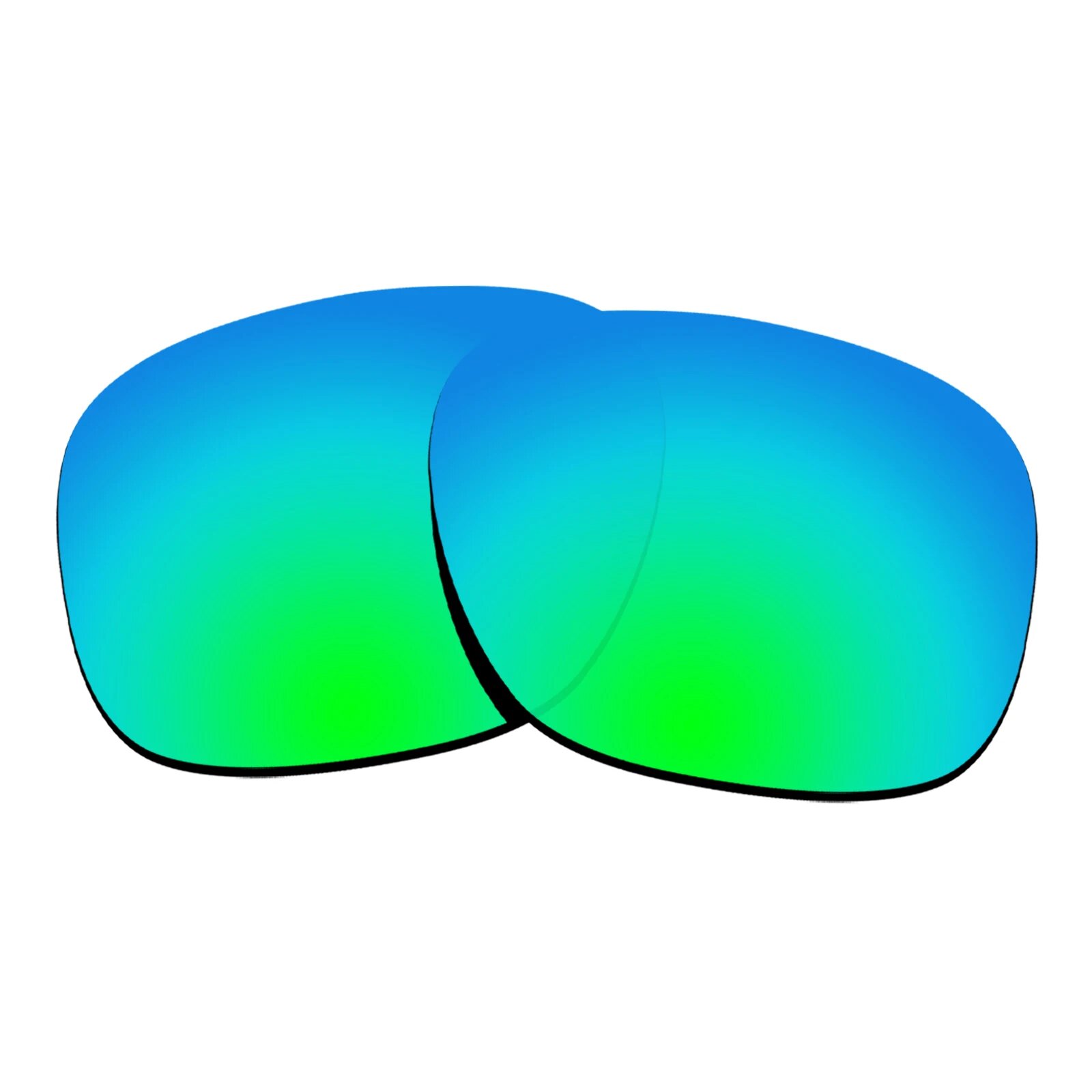 Поляризованные линзы Beeyspecslab UV400 для RayBan Caravan RB3136 58 мм Green